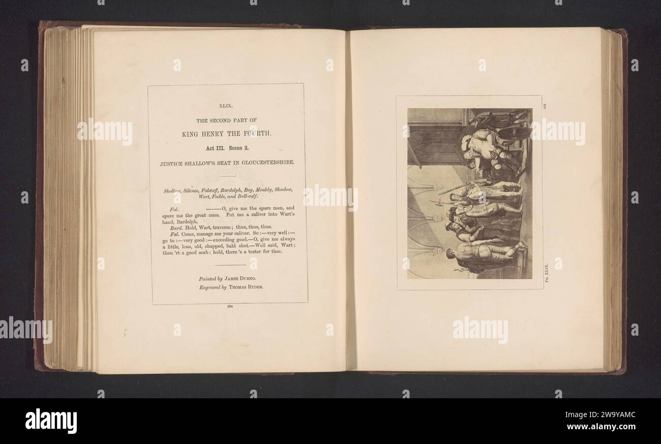 Photo production from a print to a painting by James Durno ...