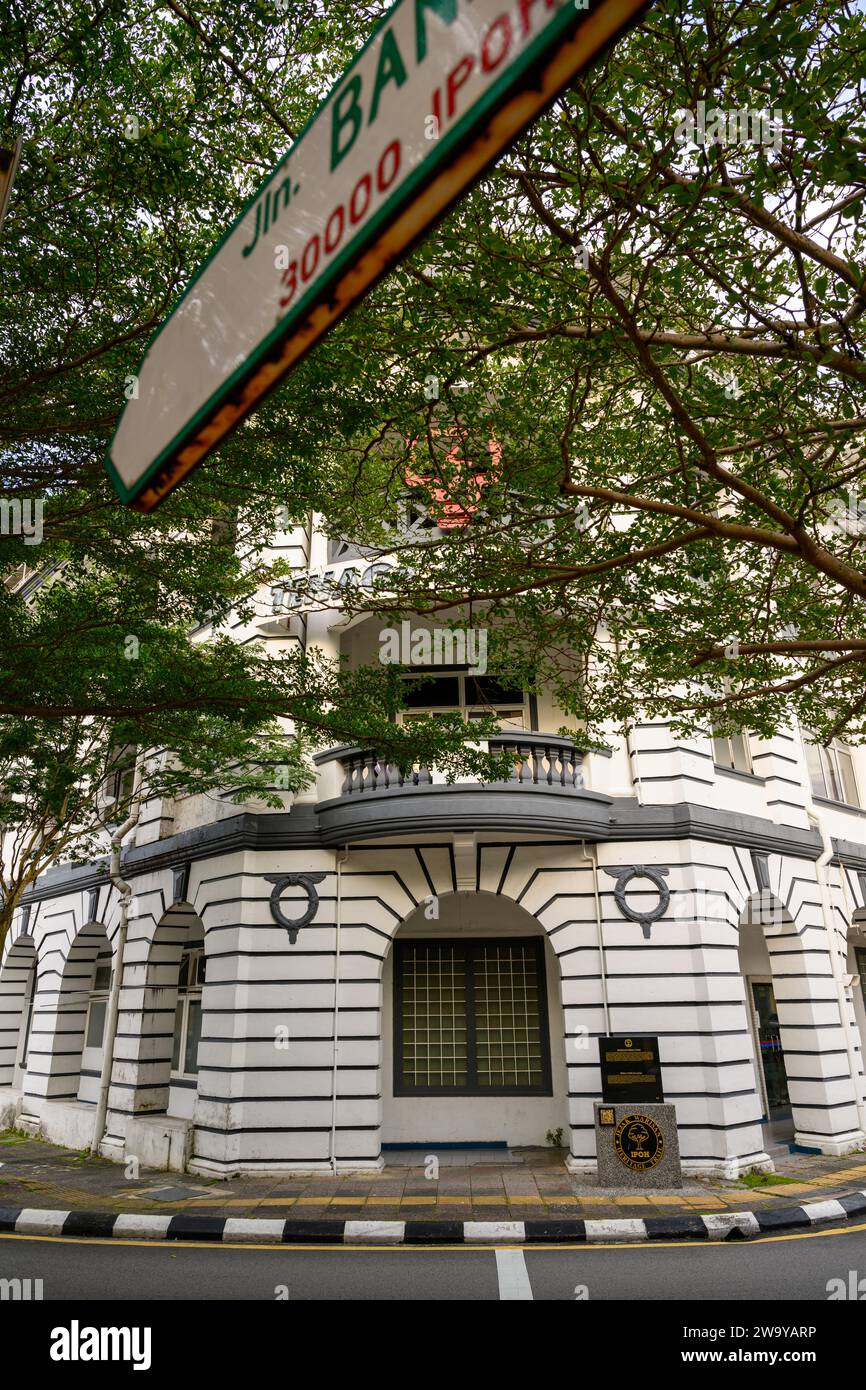 The historic Perak Hydro Building, Ipoh, Perak, Malaysia Stock Photo ...
