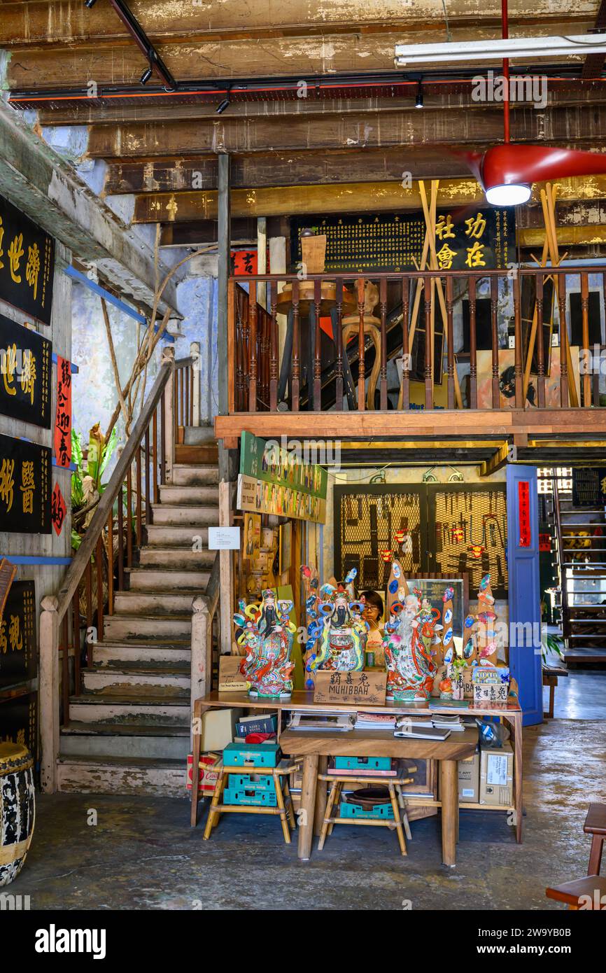 The event space on Lorong Bijeh Timah (Tin Alley) Ipoh, Perak, Malaysia ...