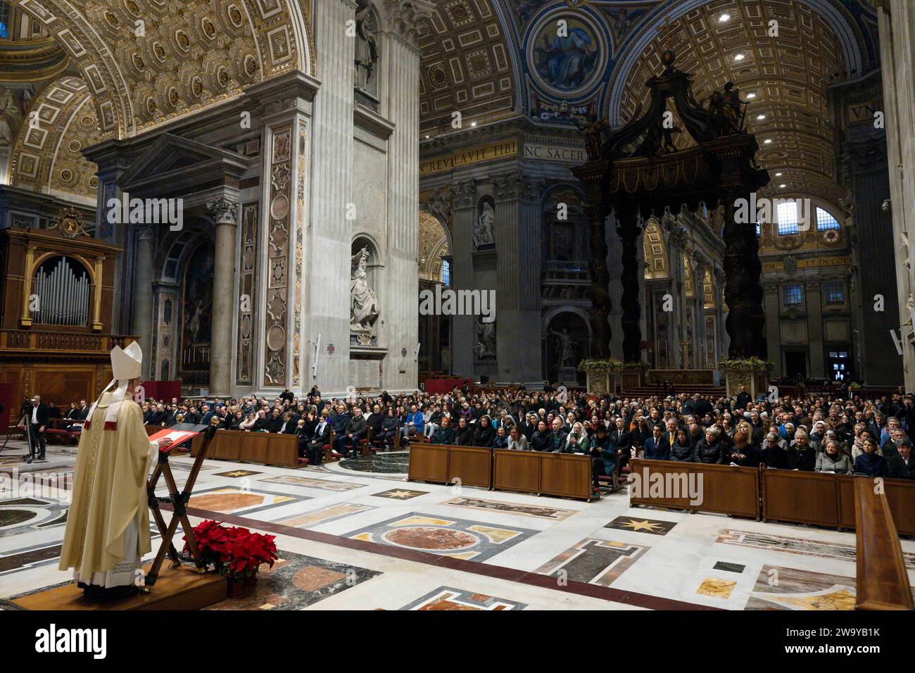 Vatican, Vatican. 31st Dec, 2023. Italy, Rome, Vatican, 2023/12/31 ...
