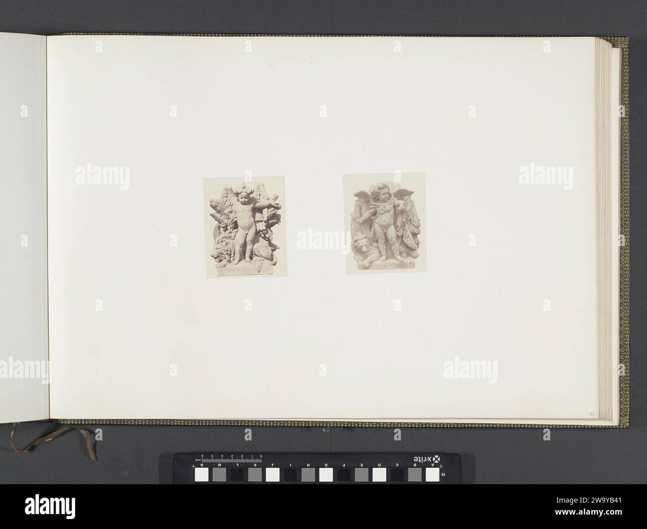 GIPS models for sculptures on the Palais du Louvre: left "La Paix" by ...