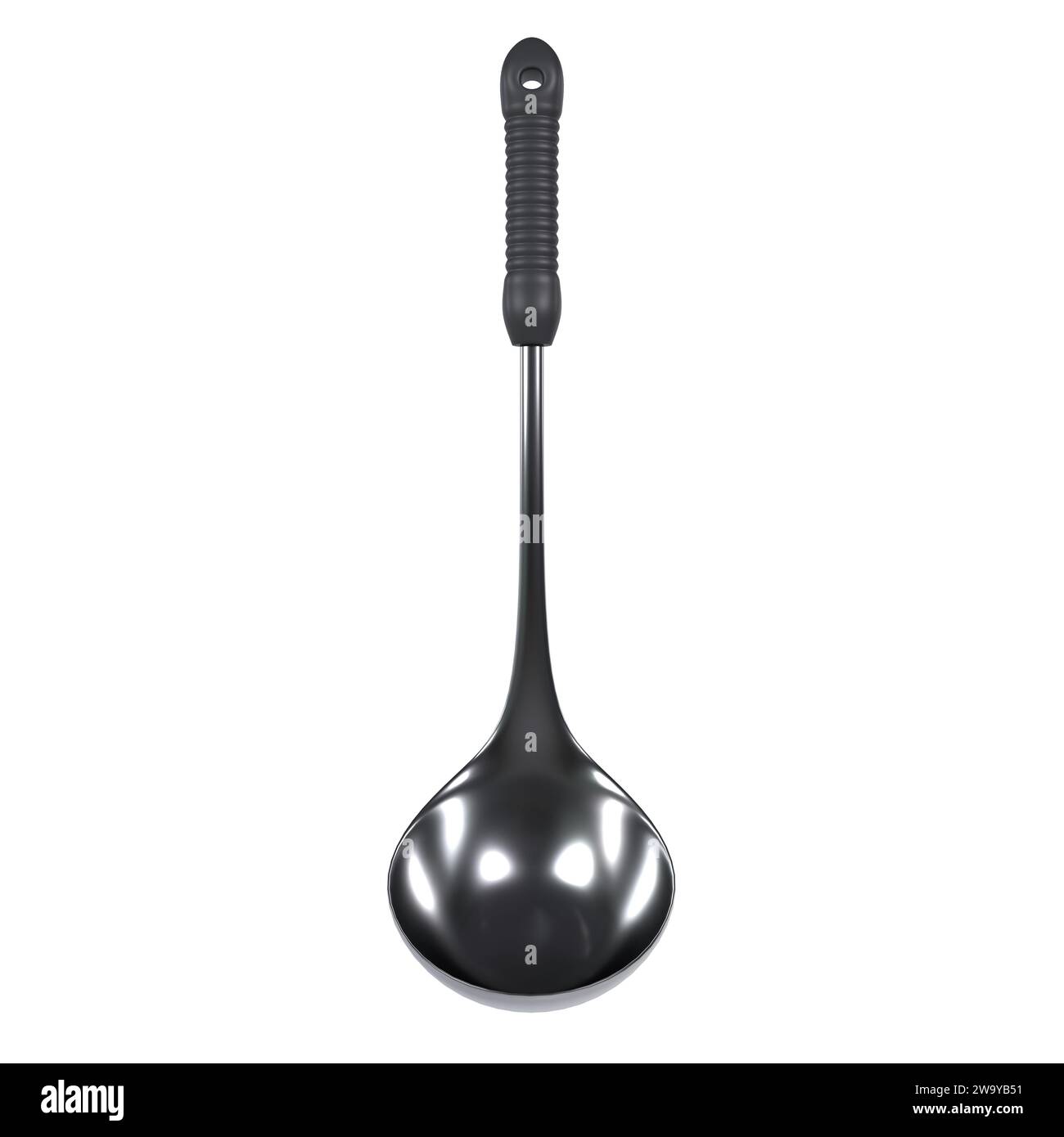 Ladle isolated on white background Stock Photo - Alamy