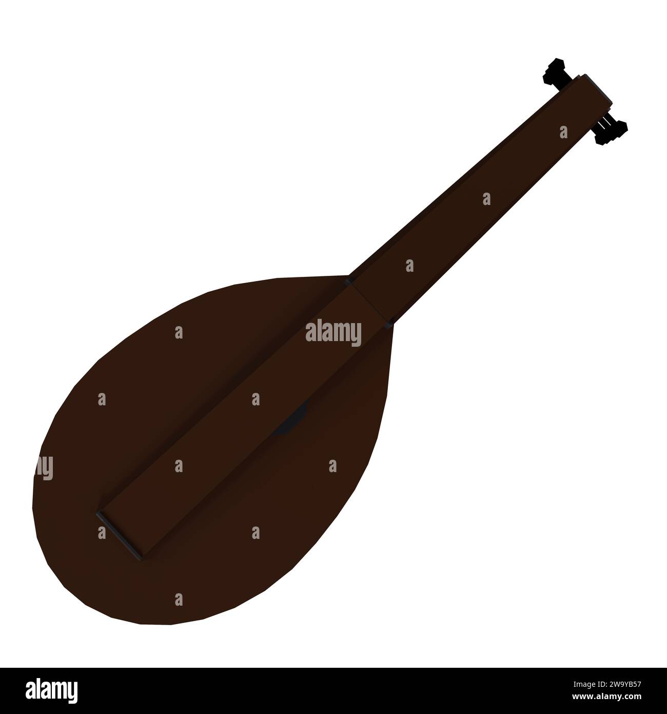 Lute isolated on white background Stock Photo - Alamy