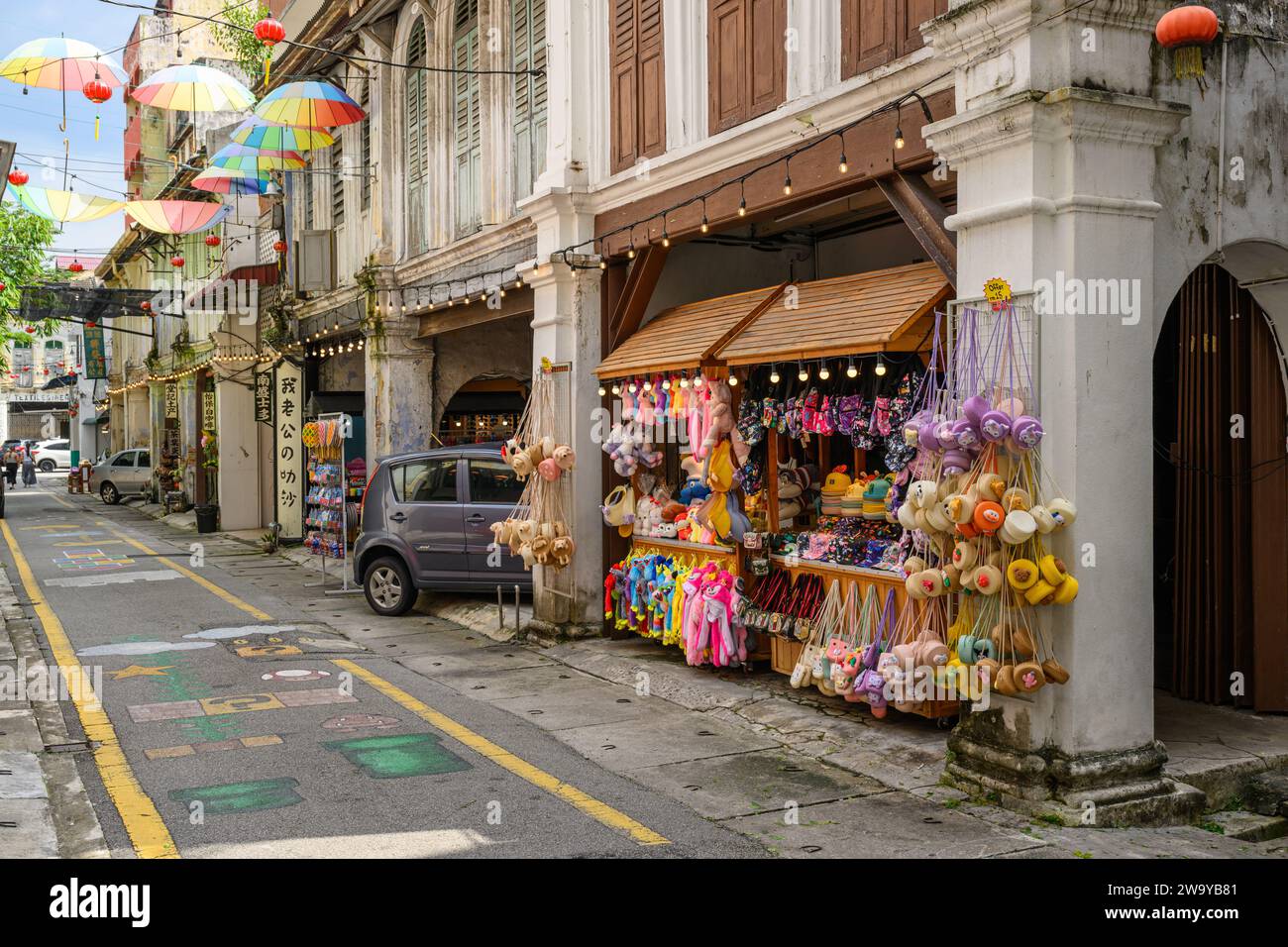 Ipoh street art on Market Lane, Ipoh, Perak, Malaysia Stock Photo - Alamy