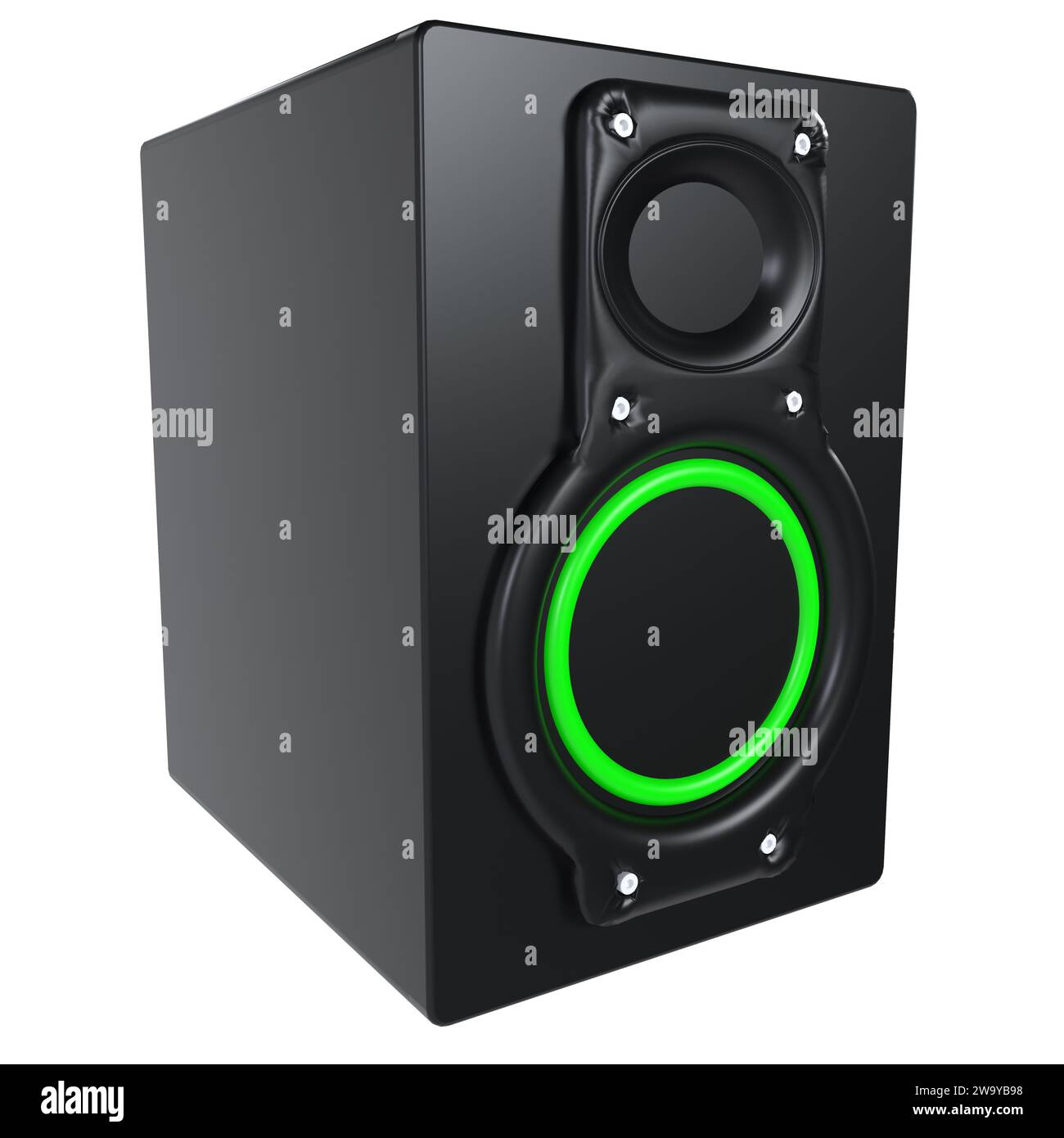 3d rendering loudspeaker on Cut Out Stock Images & Pictures - Alamy