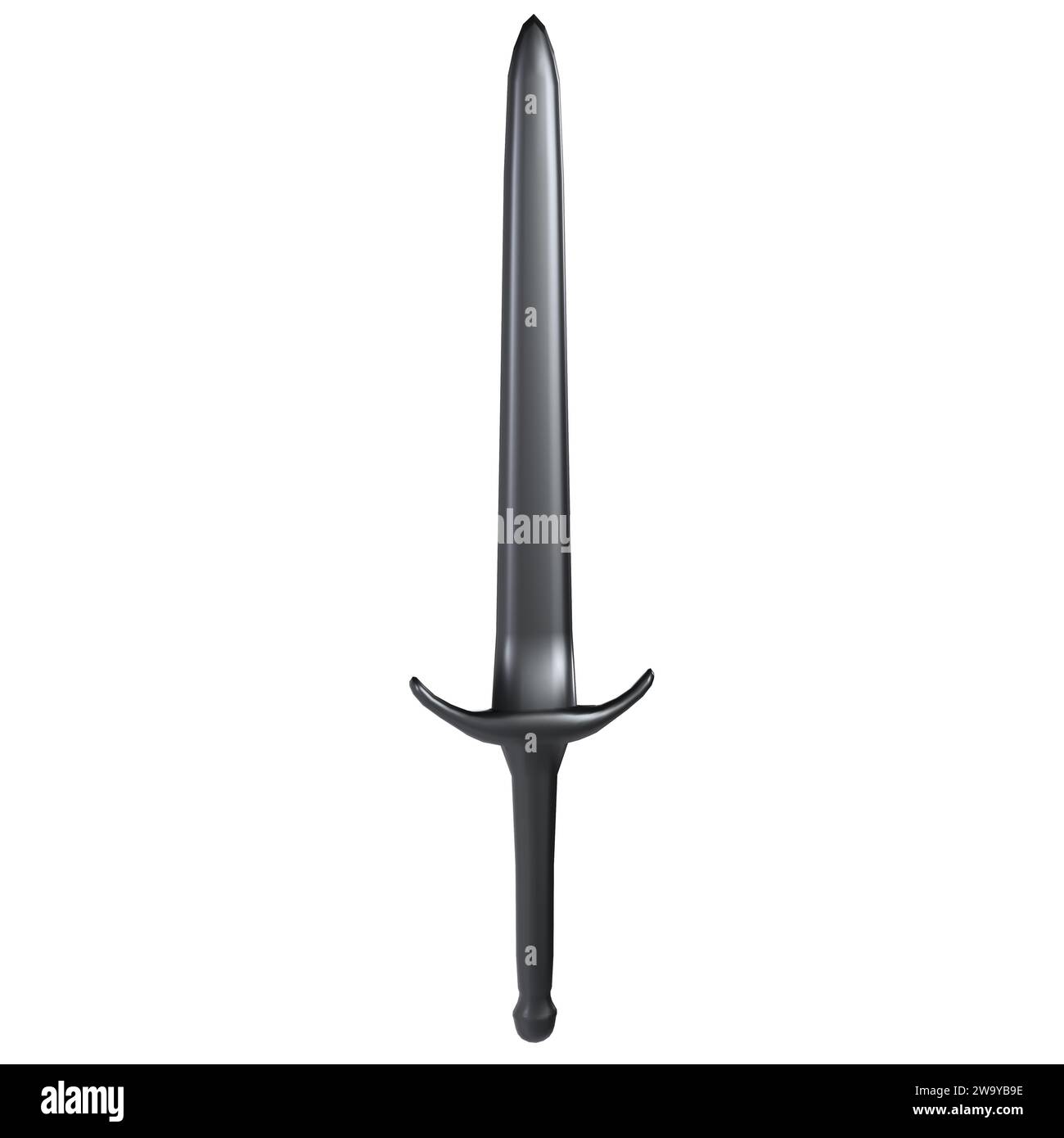 Sword isolated on white background Stock Photo - Alamy