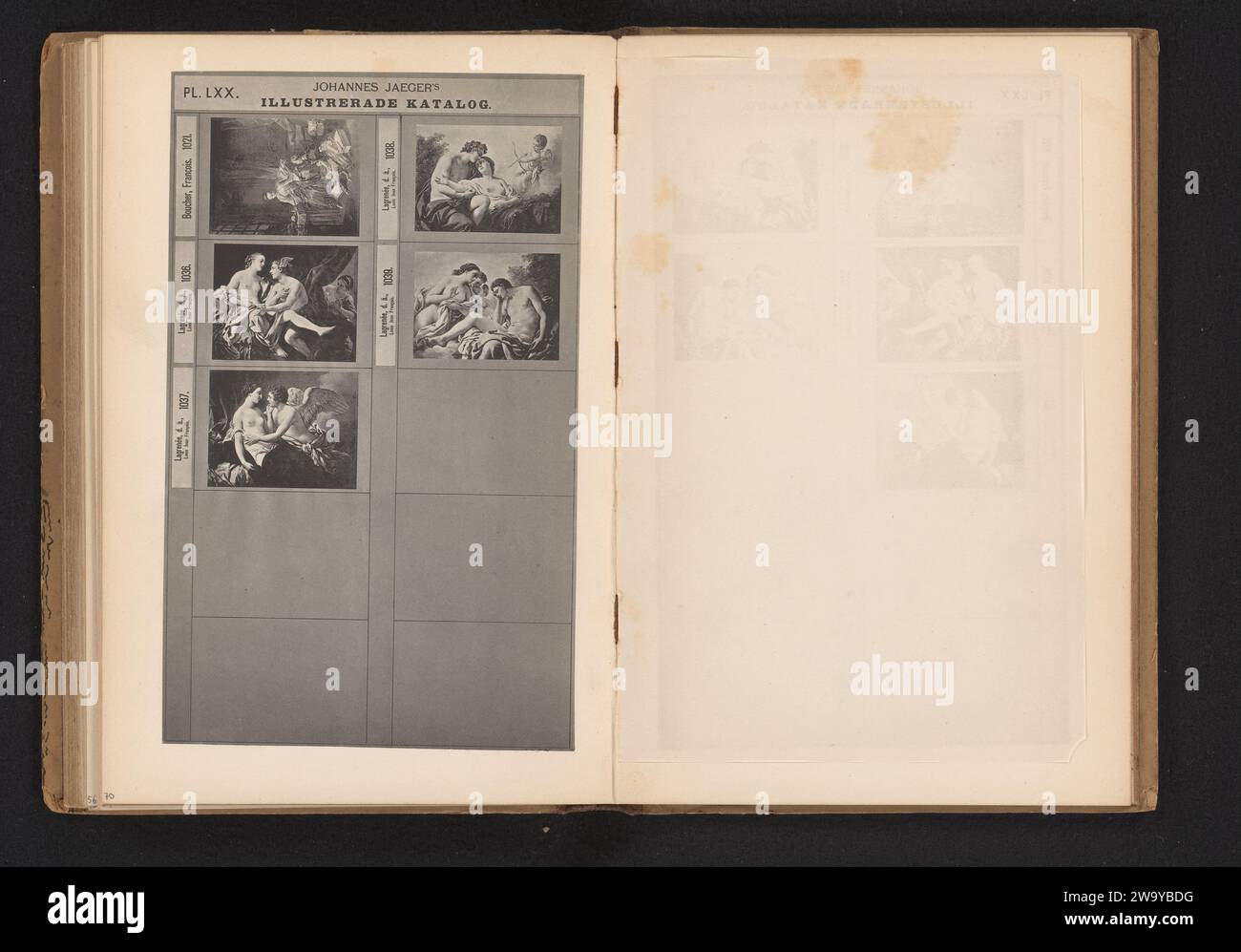 Photo production of five paintings, Johannes Jaeger, After Louis Jean ...