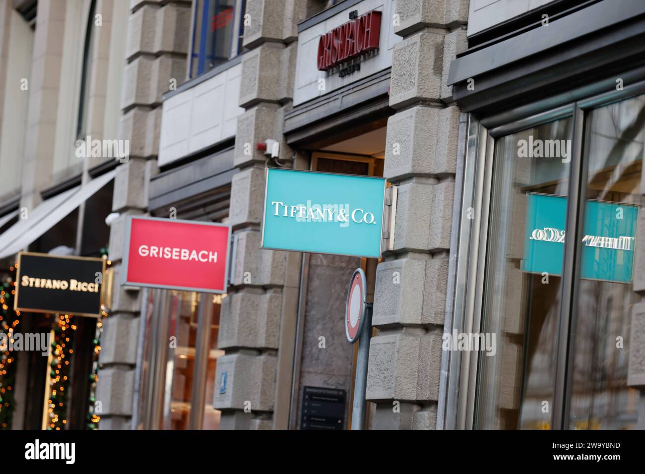 Foto Manuel Geisser 30.12.2023 Zuerich , SCHWEIZ , Stefano Ricci , Grisebach und Tiffany & Co ...