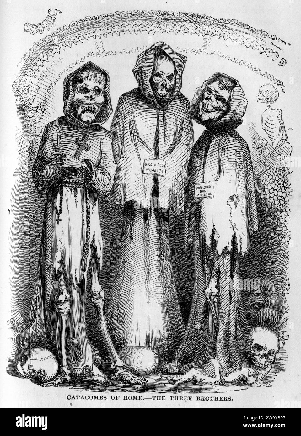 Skeleton illustration vintage hi-res stock photography and images - Alamy