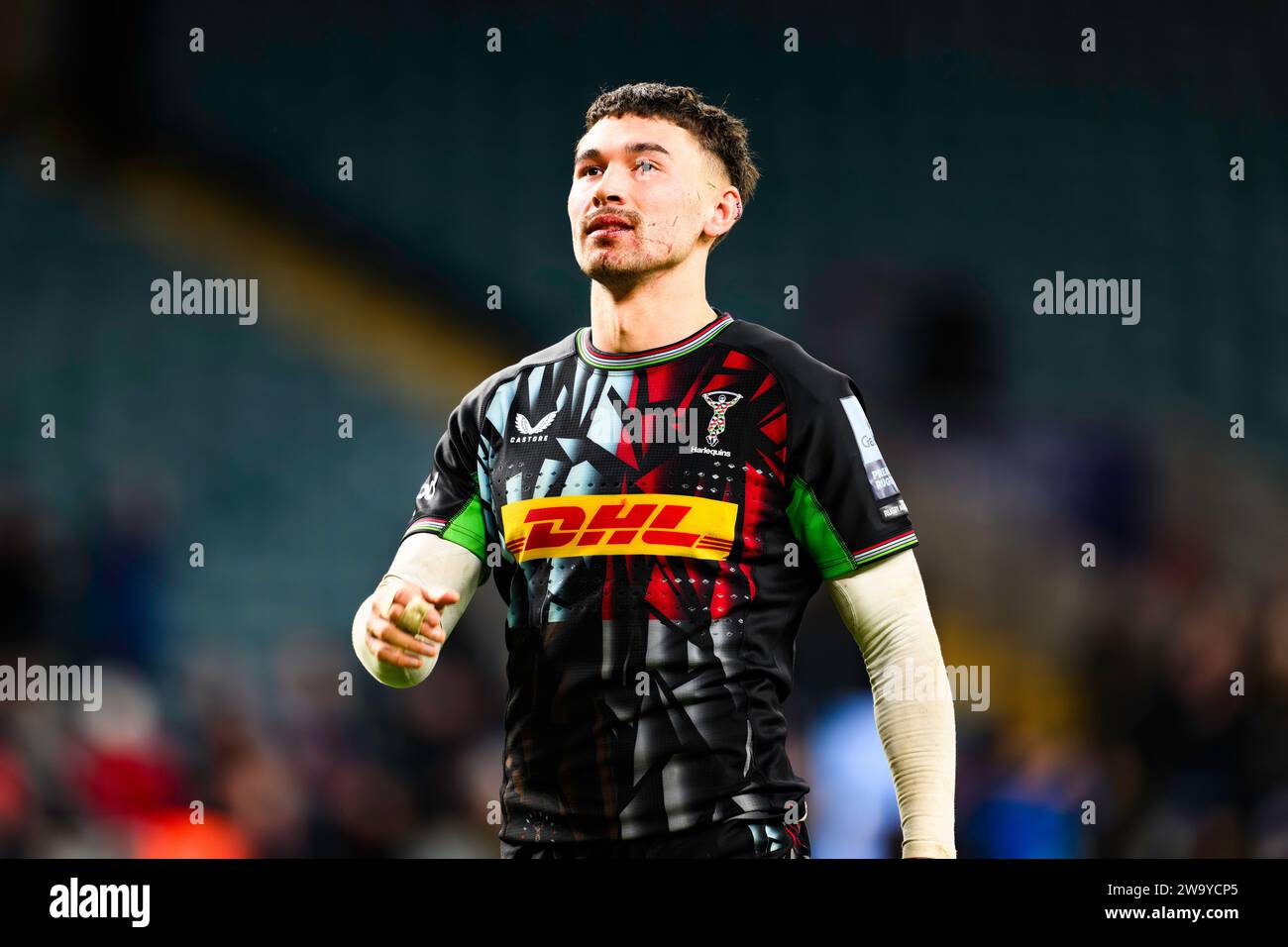 LONDON, UNITED KINGDOM. 30th, Dec 2023. Nick David of Harlequins ...