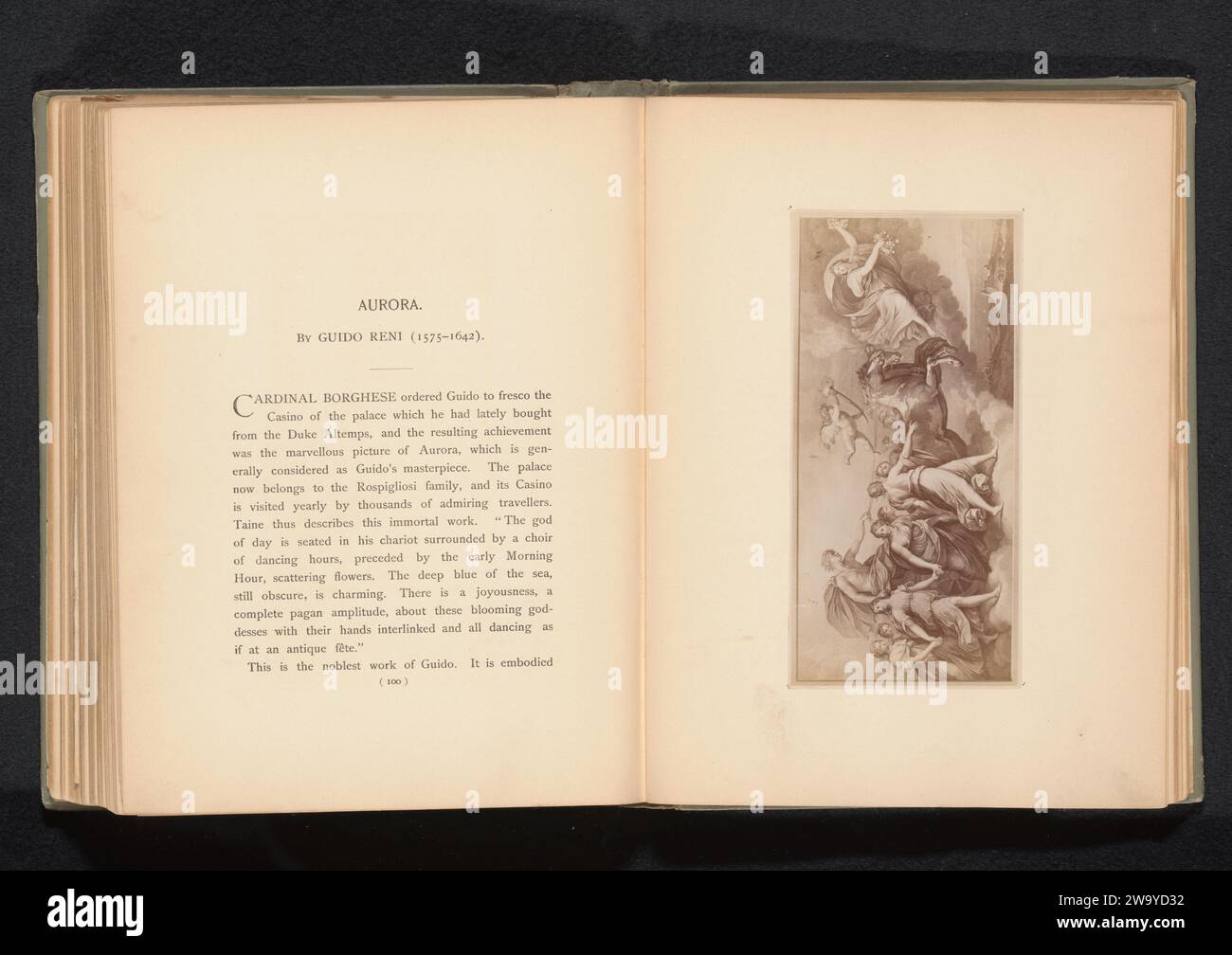 Photo production from a print to a painting, representing the dawn ...