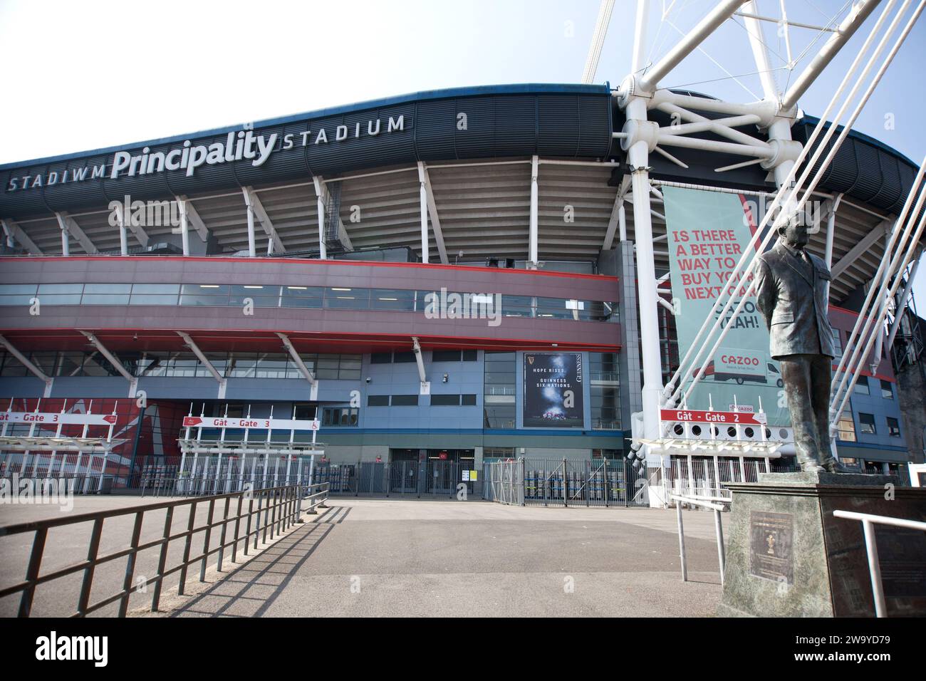The Principality Stadium in Cardiff, Wales in the UK Stock Photo - Alamy