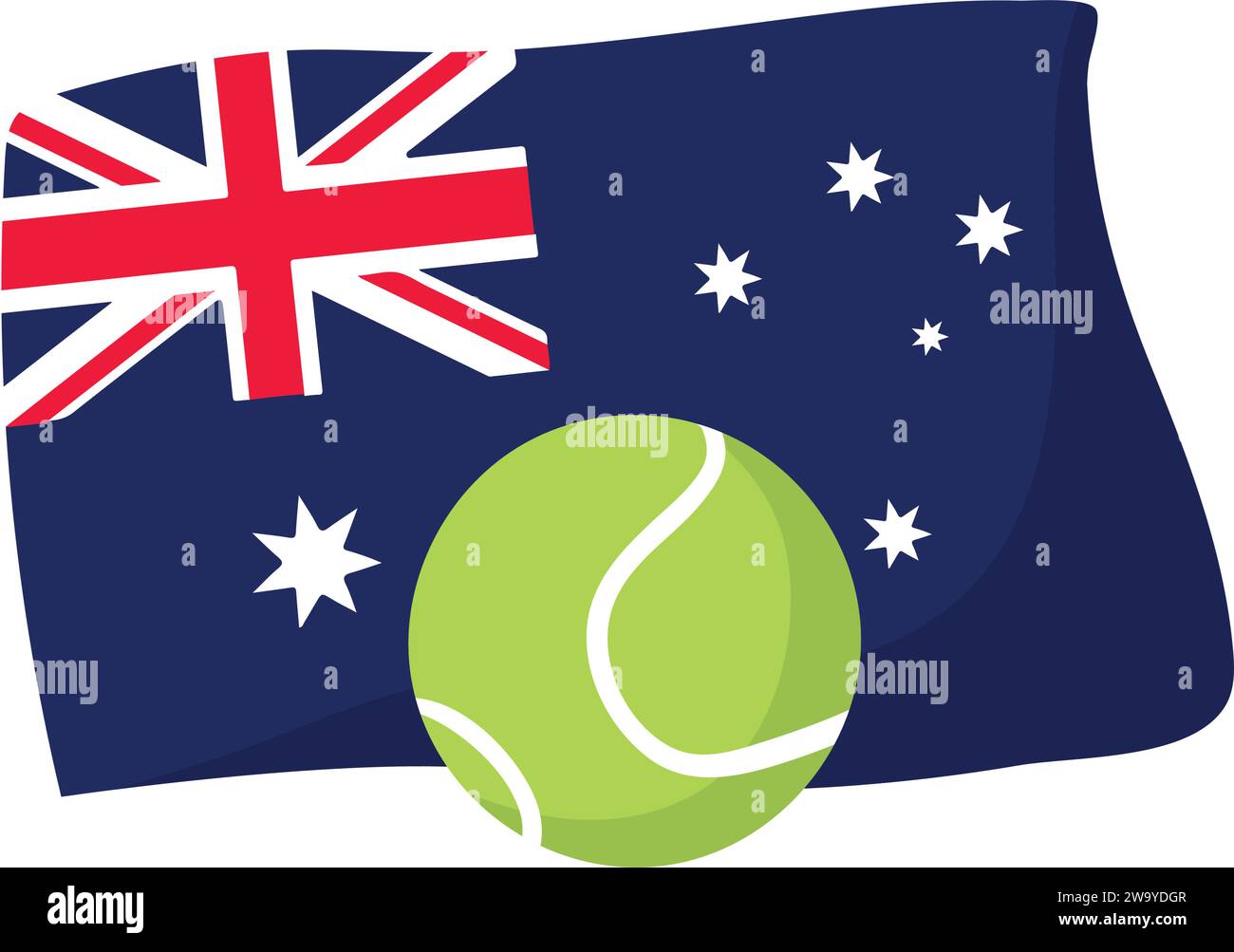 australia tennis flag design Stock Vector Image & Art - Alamy