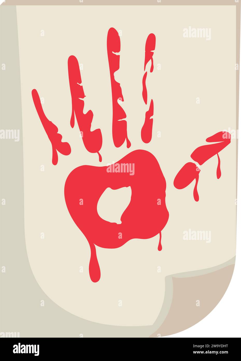 red hand day movement Stock Vector Image & Art - Alamy