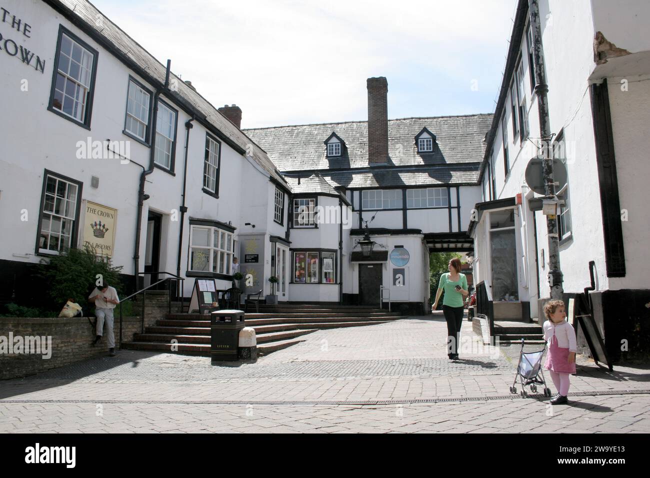 Evesham market square worcestershire england hi-res stock photography ...