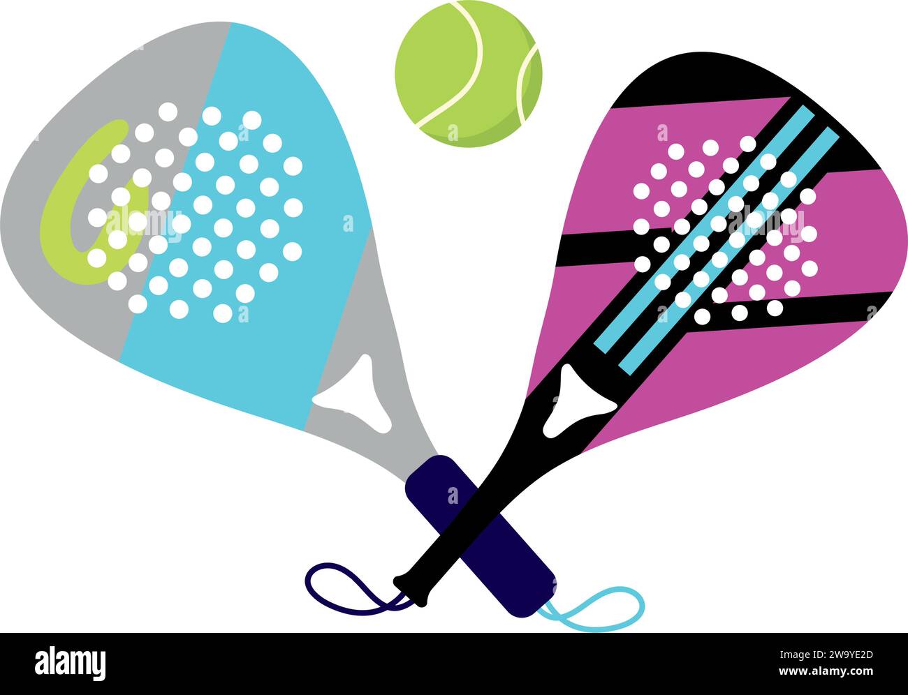 padel tennis sport illustration Stock Vector Image & Art - Alamy