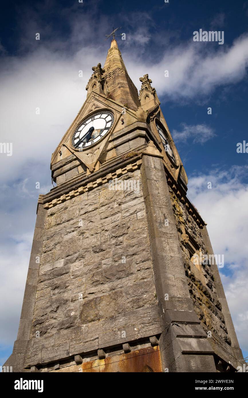 Ireland, Munster, Waterford, Meagher’s Quay, clock tower Stock Photo ...