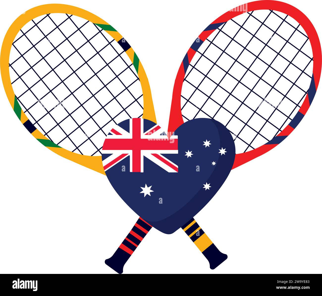 Australian open Stock Vector Images - Alamy
