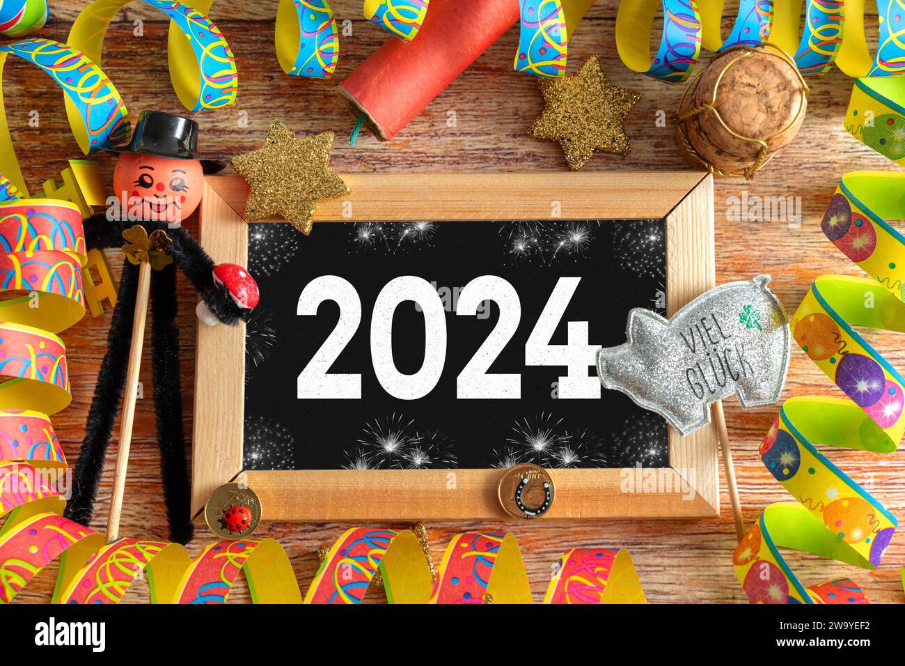 Feier zum jahr 2024 hi-res stock photography and images - Alamy