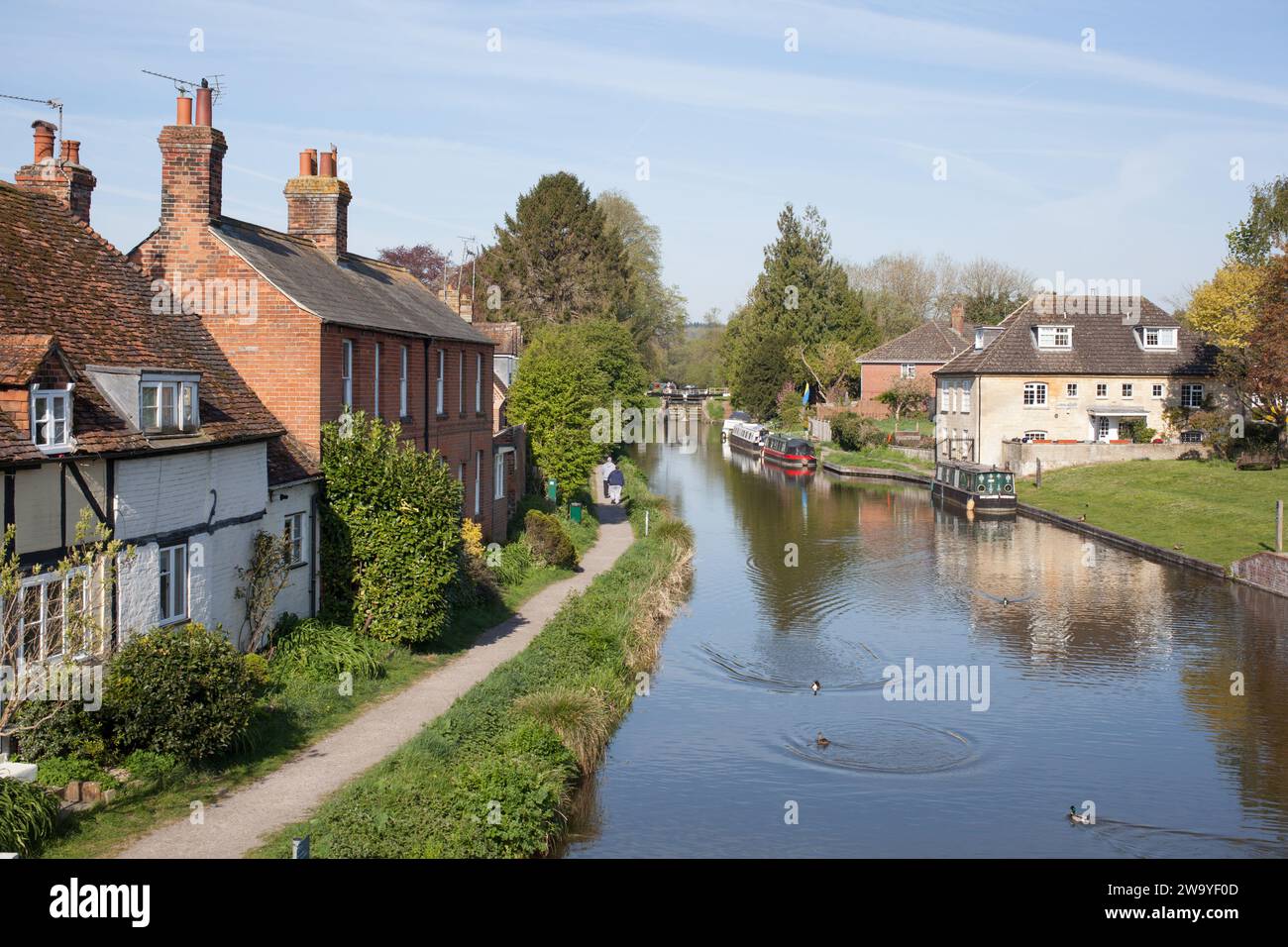 Views of Hungerford, Berkshire in the UK Stock Photo - Alamy
