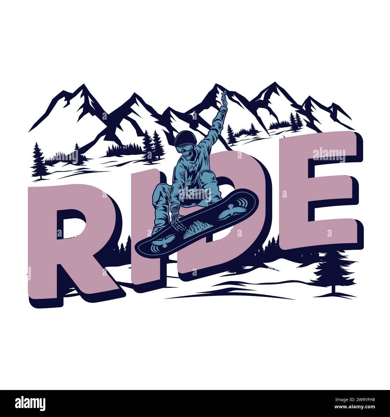 Snowboarding quotes hi-res stock photography and images - Alamy