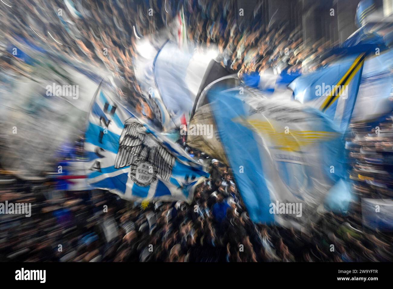 Lazio fans hi-res stock photography and images - Alamy