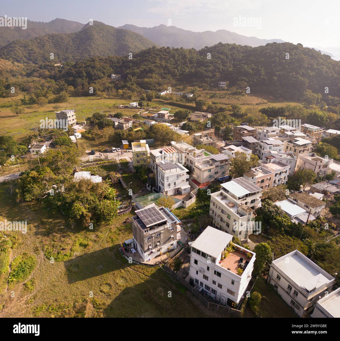 Mui Wo is a rural town on the eastern coast of Lantau Island in Hong ...