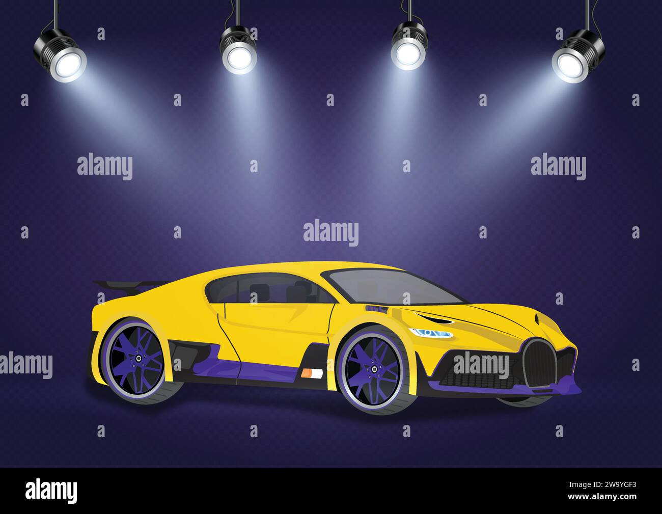 Racecar display Stock Vector Images - Alamy