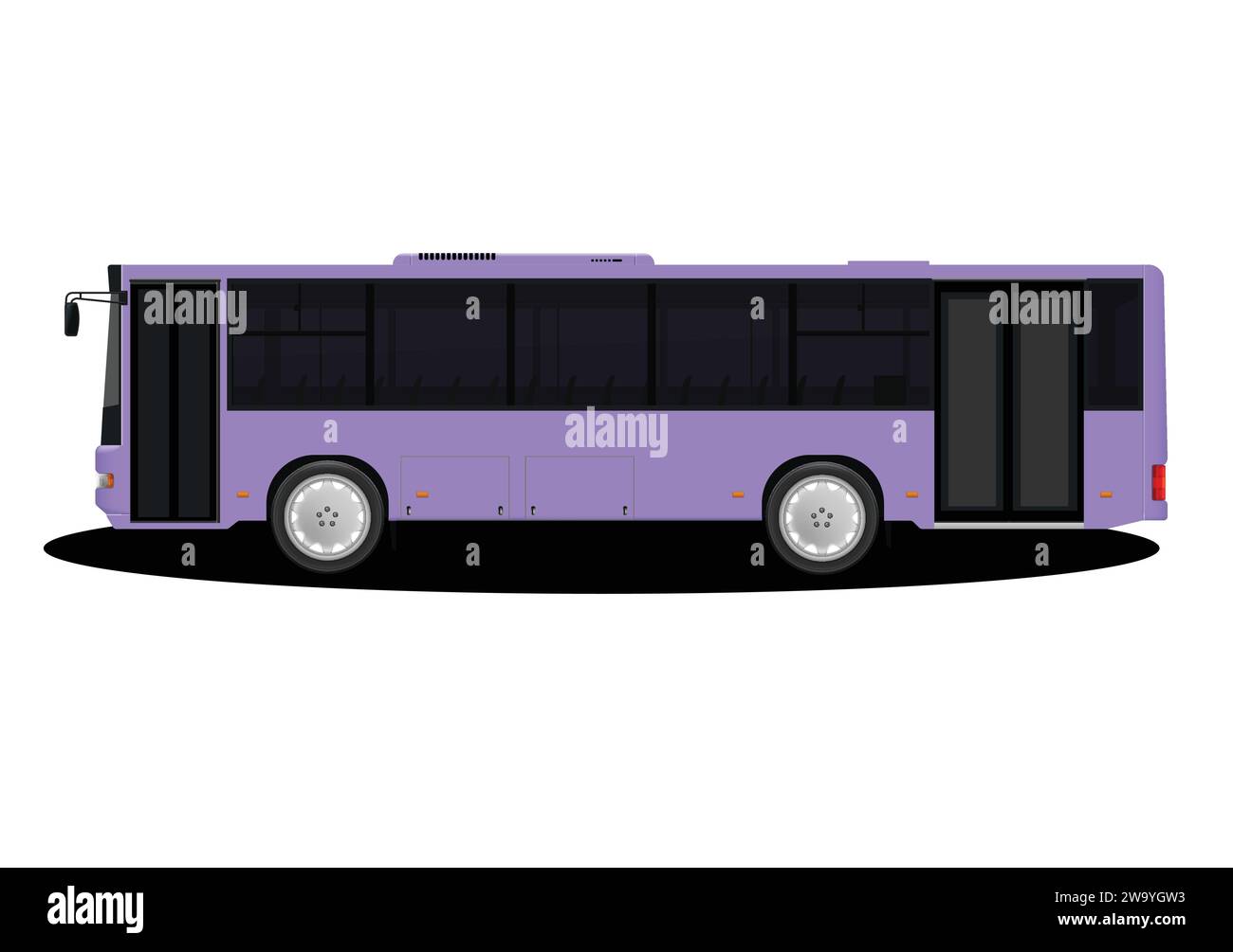 Boarding tour bus Stock Vector Images - Alamy