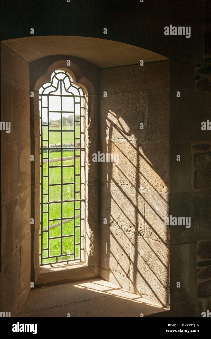 A window in the Abbey, Iona, Scotland Stock Photo - Alamy