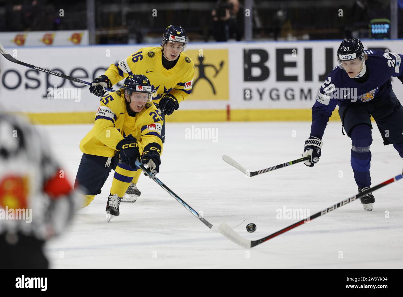 Gothenburg, Sweden. 31st Dec, 2023. Sweden's Otto Stenberg and Felix ...