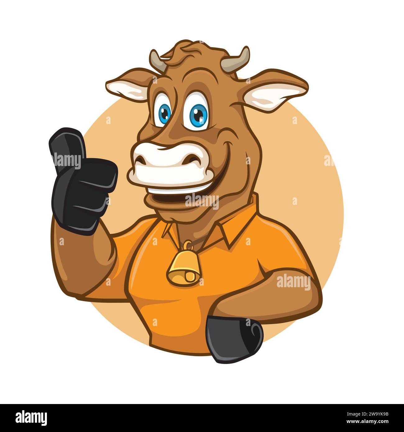 Moo logo design Stock Vector Images - Alamy