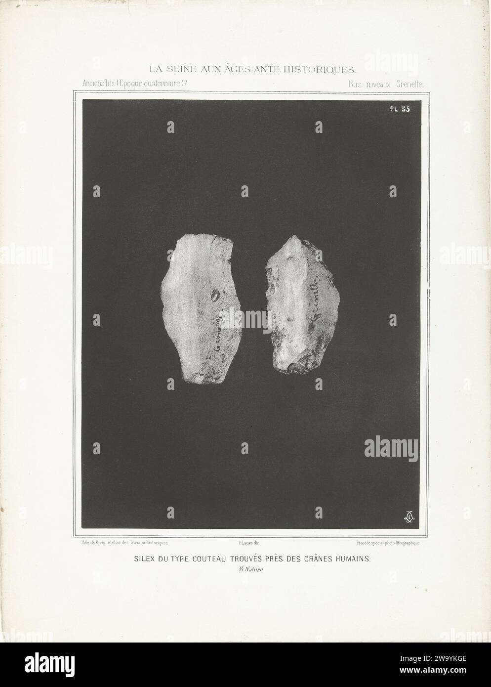 Prehistoric flint knife hi-res stock photography and images - Alamy