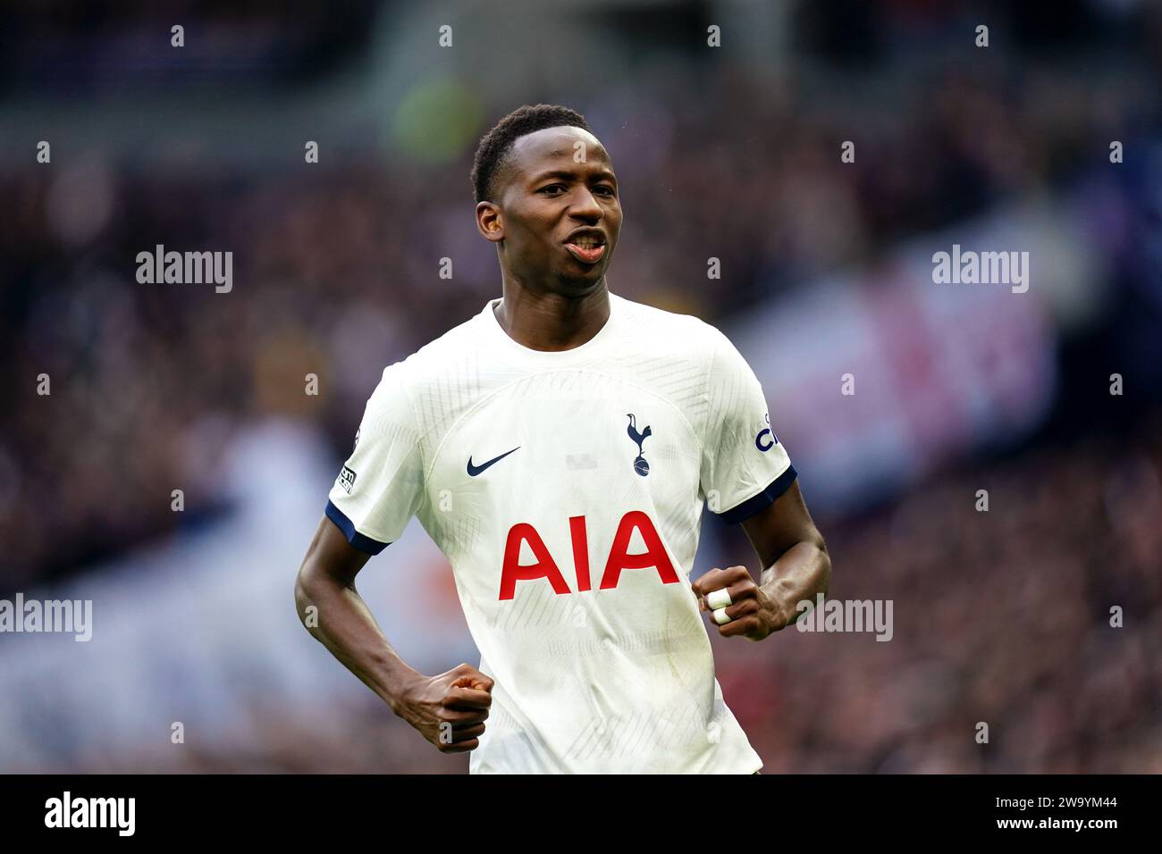 Tottenham Hotspur's Pape Matar Sarr celebrates scoring their side's ...