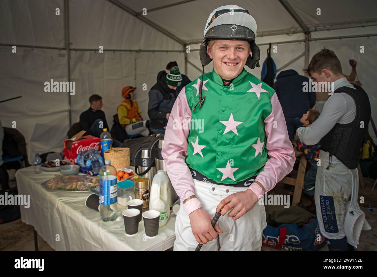 Horseheath, Cambridgeshire, 31st January 2023. The Point to Point horse ...