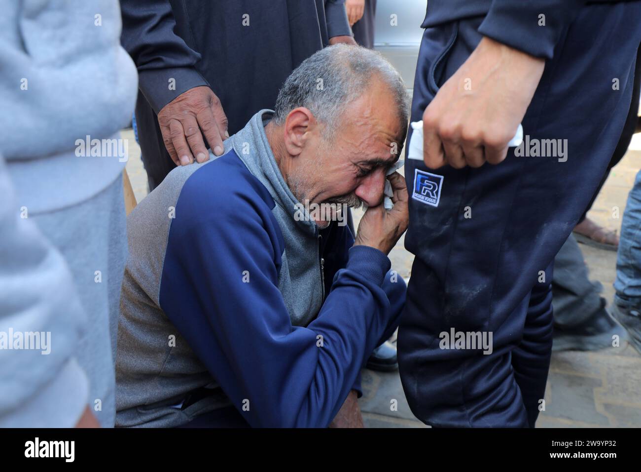 Relatives of the Palestinian Minister of Endowments and former preacher ...
