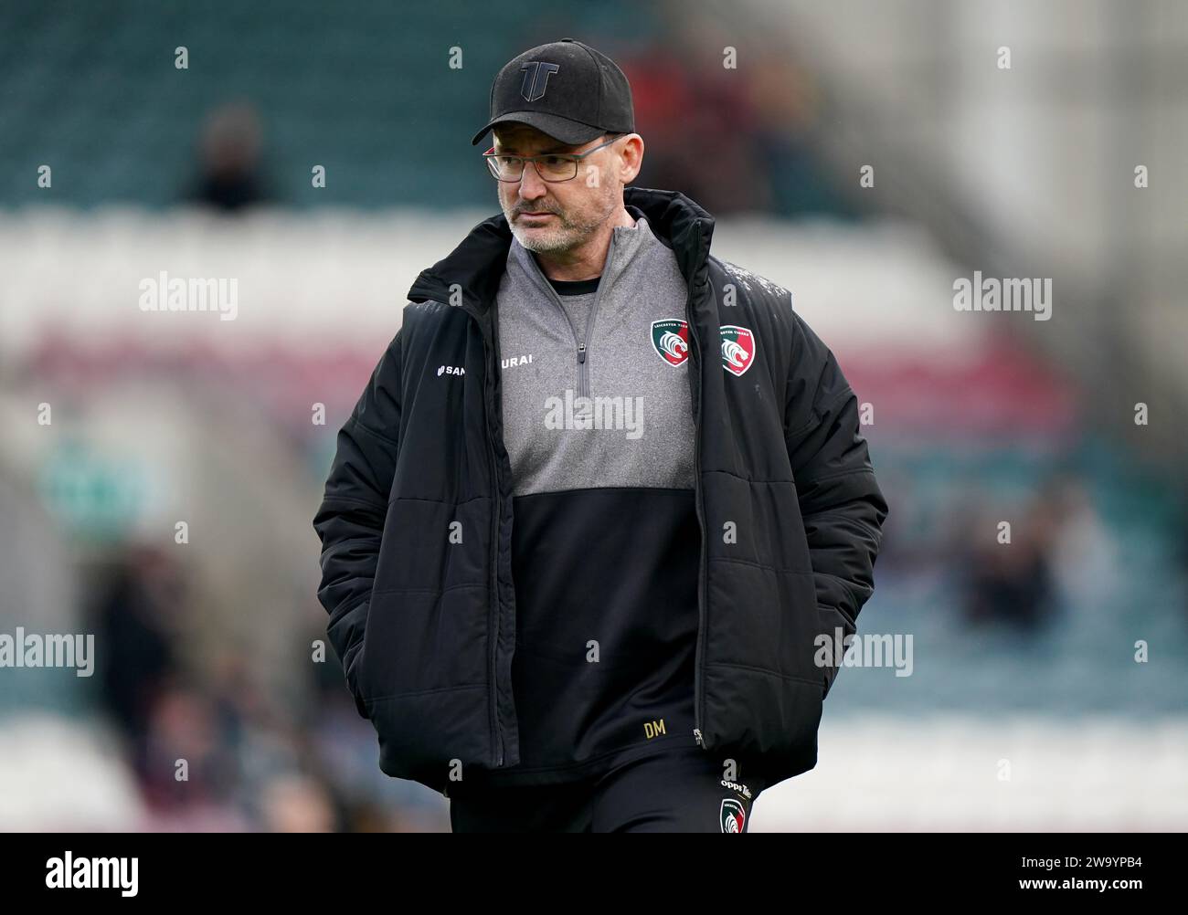 Leicester Tigers head coach Dan McKellar ahead of the Gallagher Premiership match at Mattioli ...