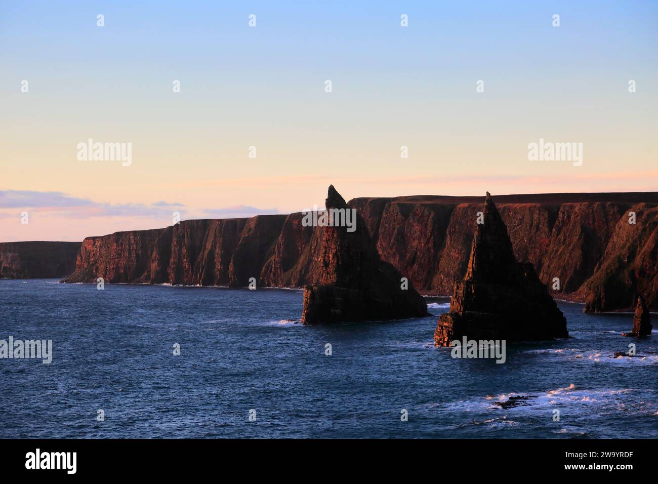 The Duncansby Sea Stacks at Duncansby Head, Caithness, North East coast ...