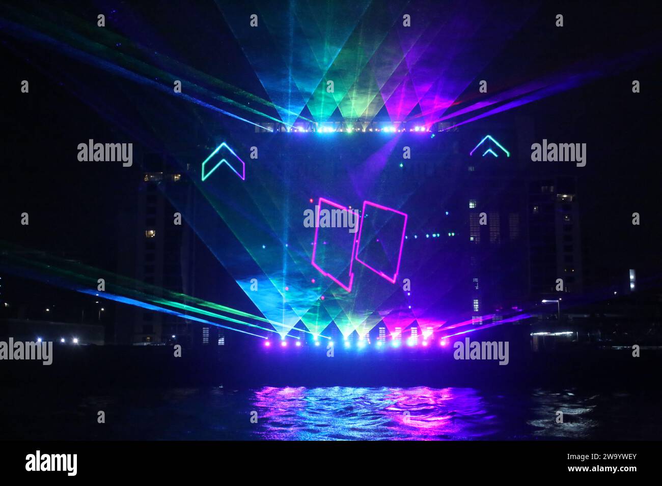 Laser Light City, BAFTA award winning artist Seb Lee-Delisle and ...