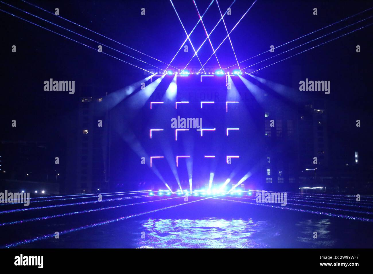 Laser Light City, BAFTA award winning artist Seb Lee-Delisle and ...