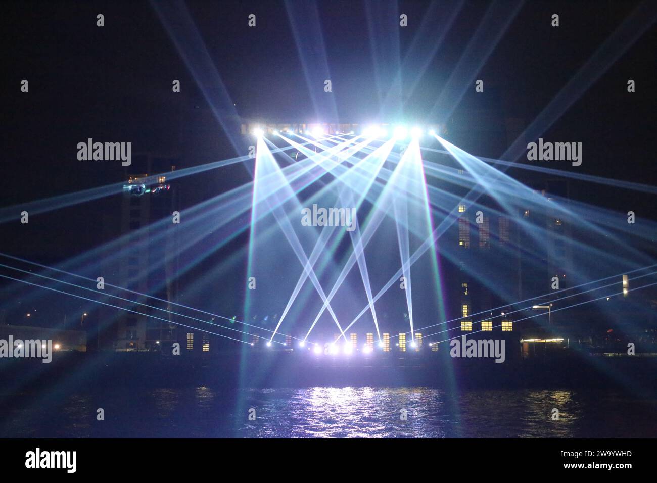 Laser Light City, BAFTA award winning artist Seb Lee-Delisle and ...