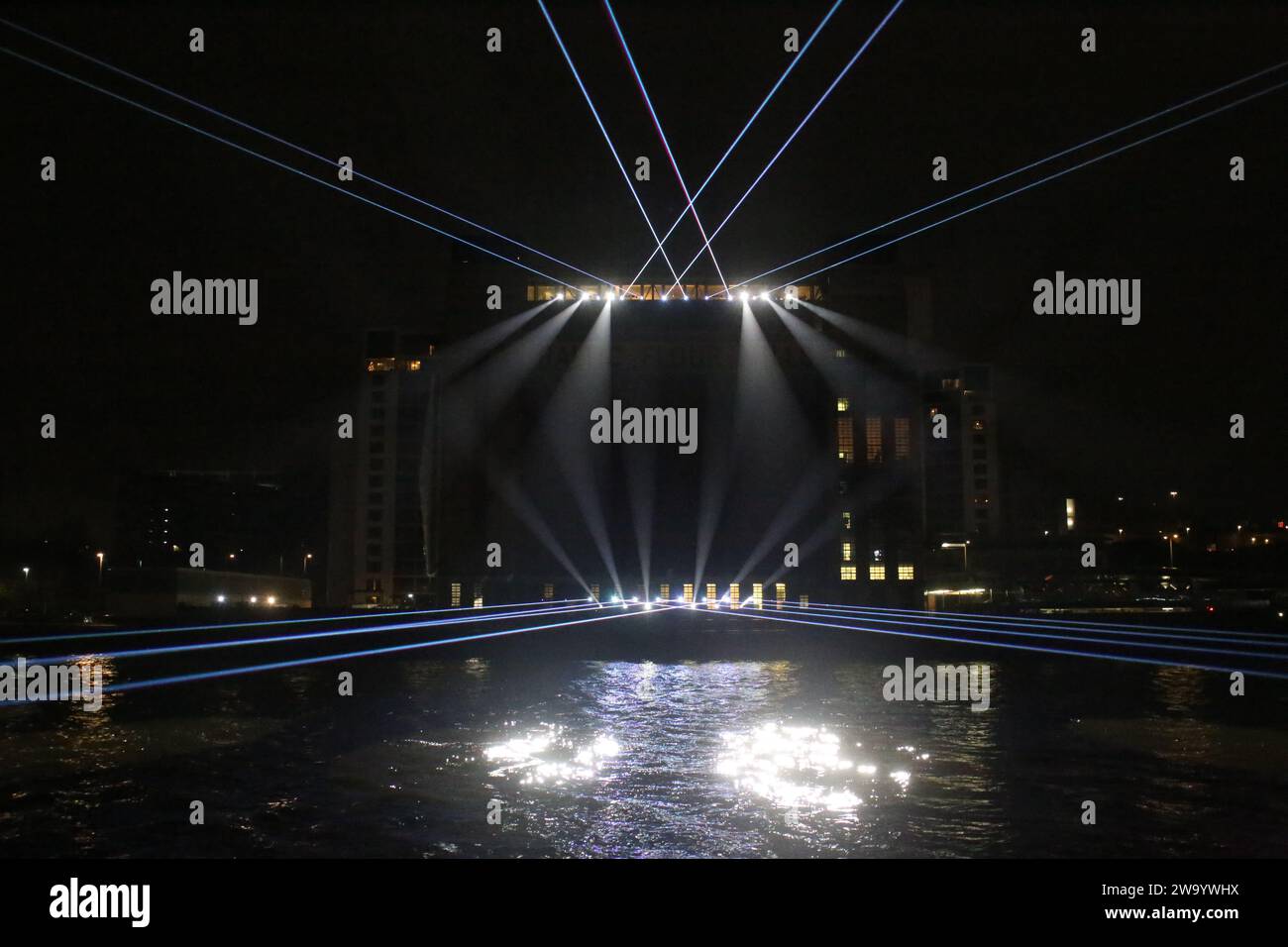 Laser Light City, BAFTA award winning artist Seb Lee-Delisle and ...