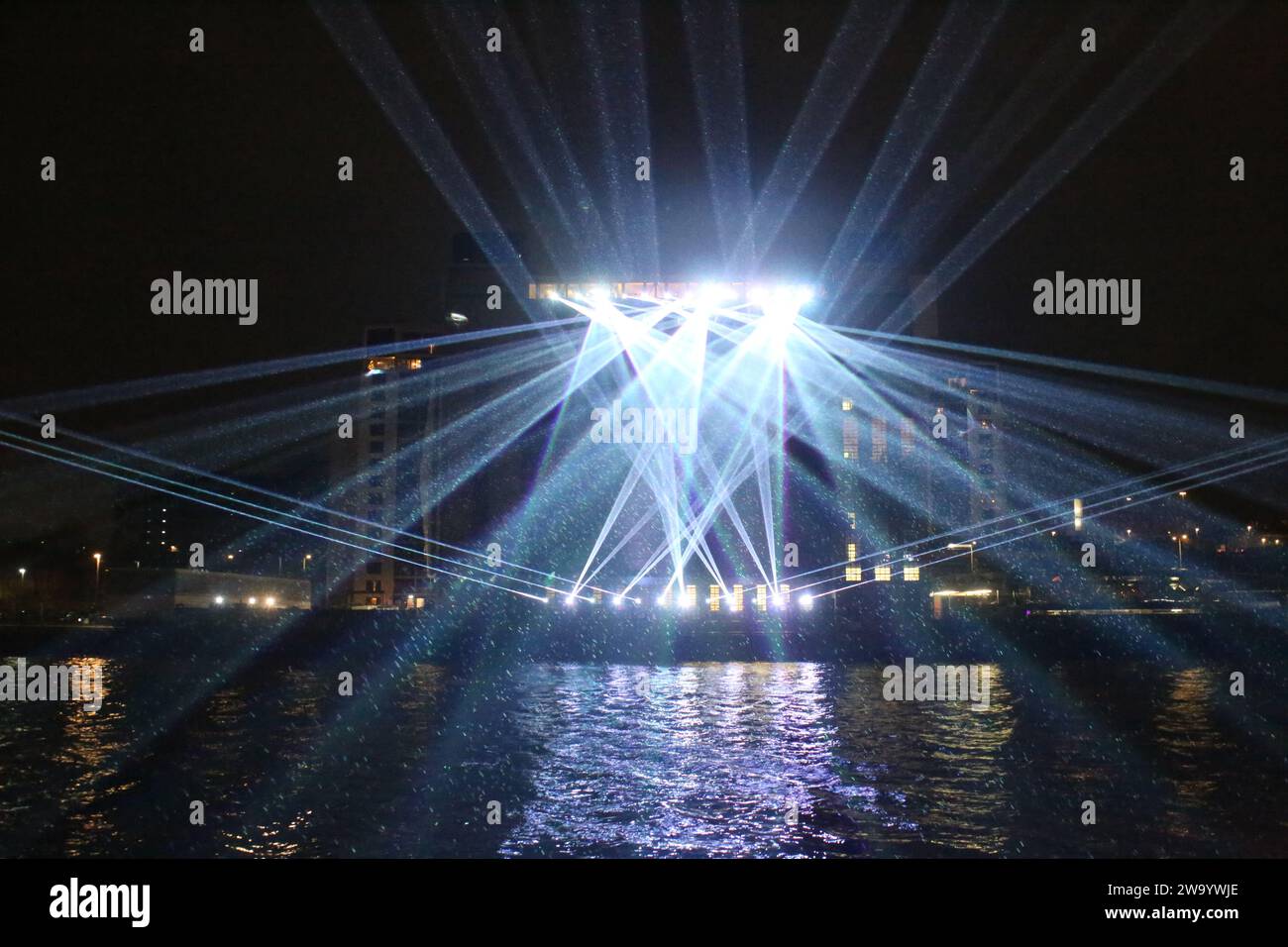 Laser Light City, BAFTA award winning artist Seb Lee-Delisle and ...