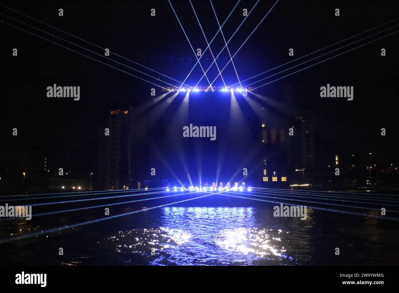 Laser Light City, BAFTA award winning artist Seb Lee-Delisle and ...