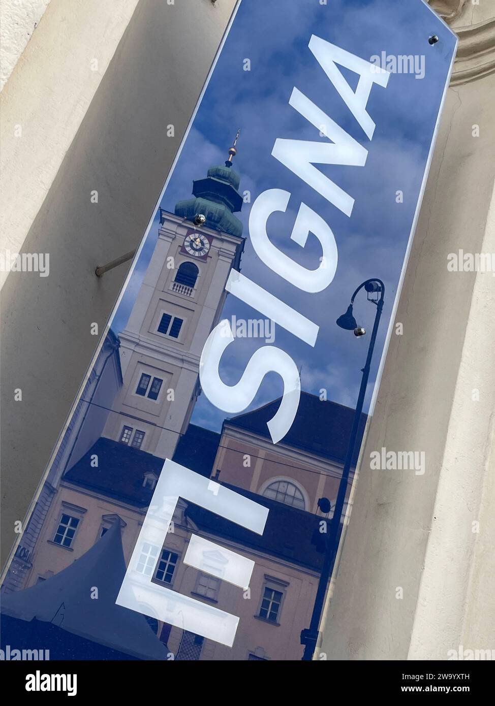 Sitz der insolventen Signa Gruppe in der Wiener Innenstadt ...