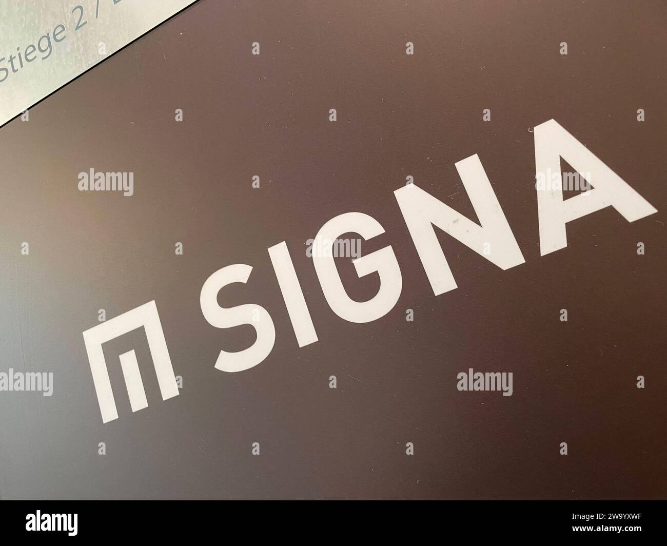 Sitz der insolventen Signa Gruppe in der Wiener Innenstadt ...