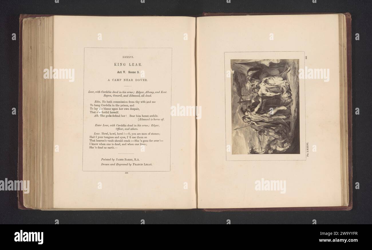 Photo production from a print to a painting by James Barry ...