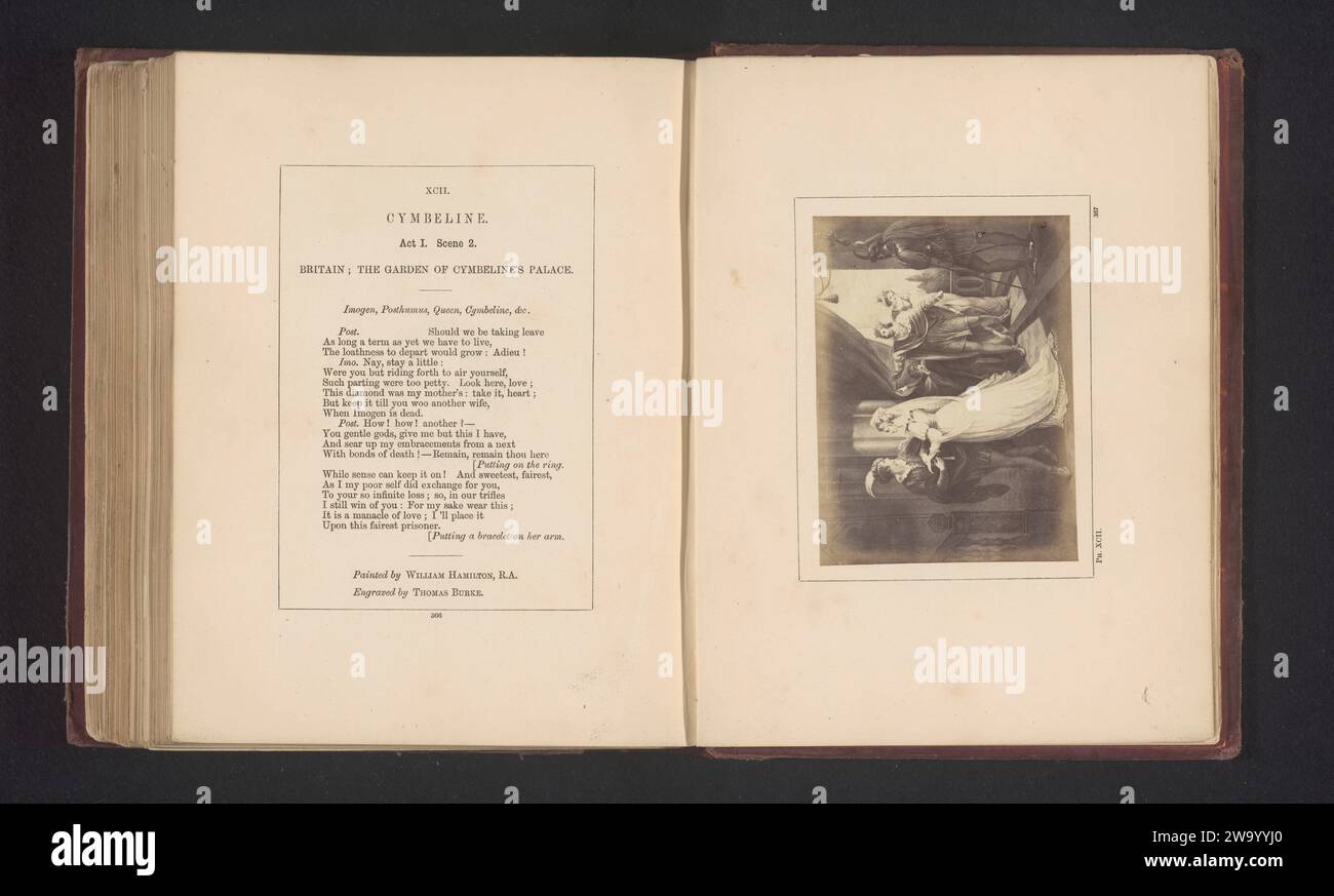 Photo production from a print to a painting by William Hamilton ...