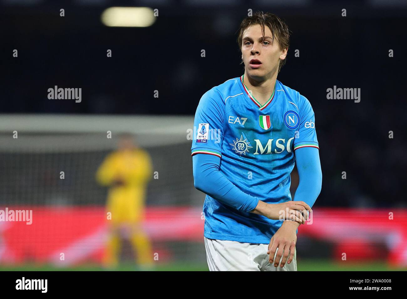 Alessio Zerbin of SSC Napoli during the Serie A football match between ...