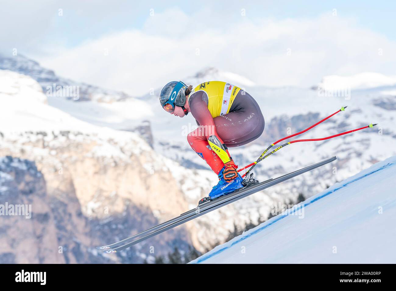 Val Gardena, Italy. 15th Dec, 2023 PFIFFNER Marco (LIE) competing in ...